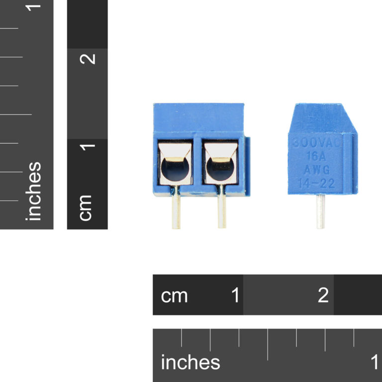 Terminal block 2 pin - Protostack