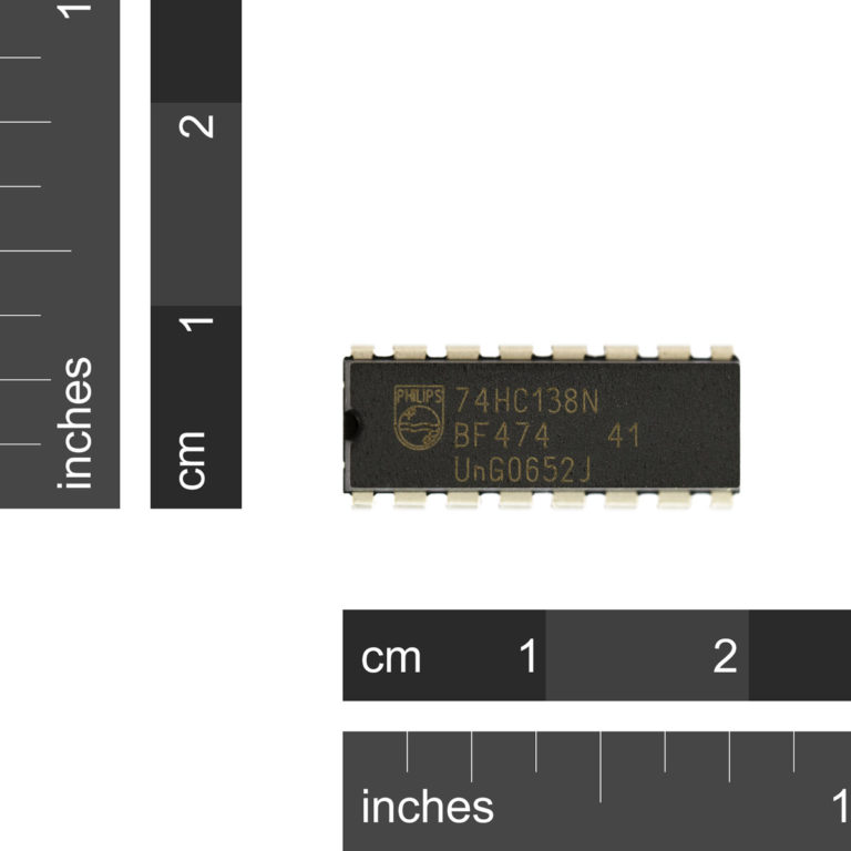 74HC138 3-to-8 line inverting decoder/demultiplexer - Protostack