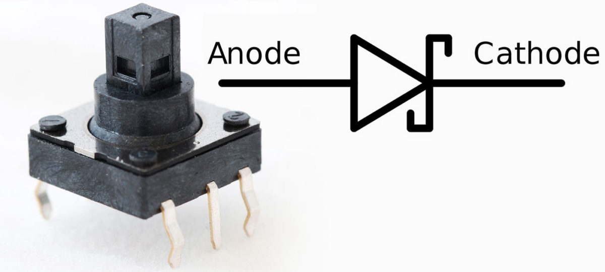5 Way Navigation Switch and Schottky Diodes - Protostack